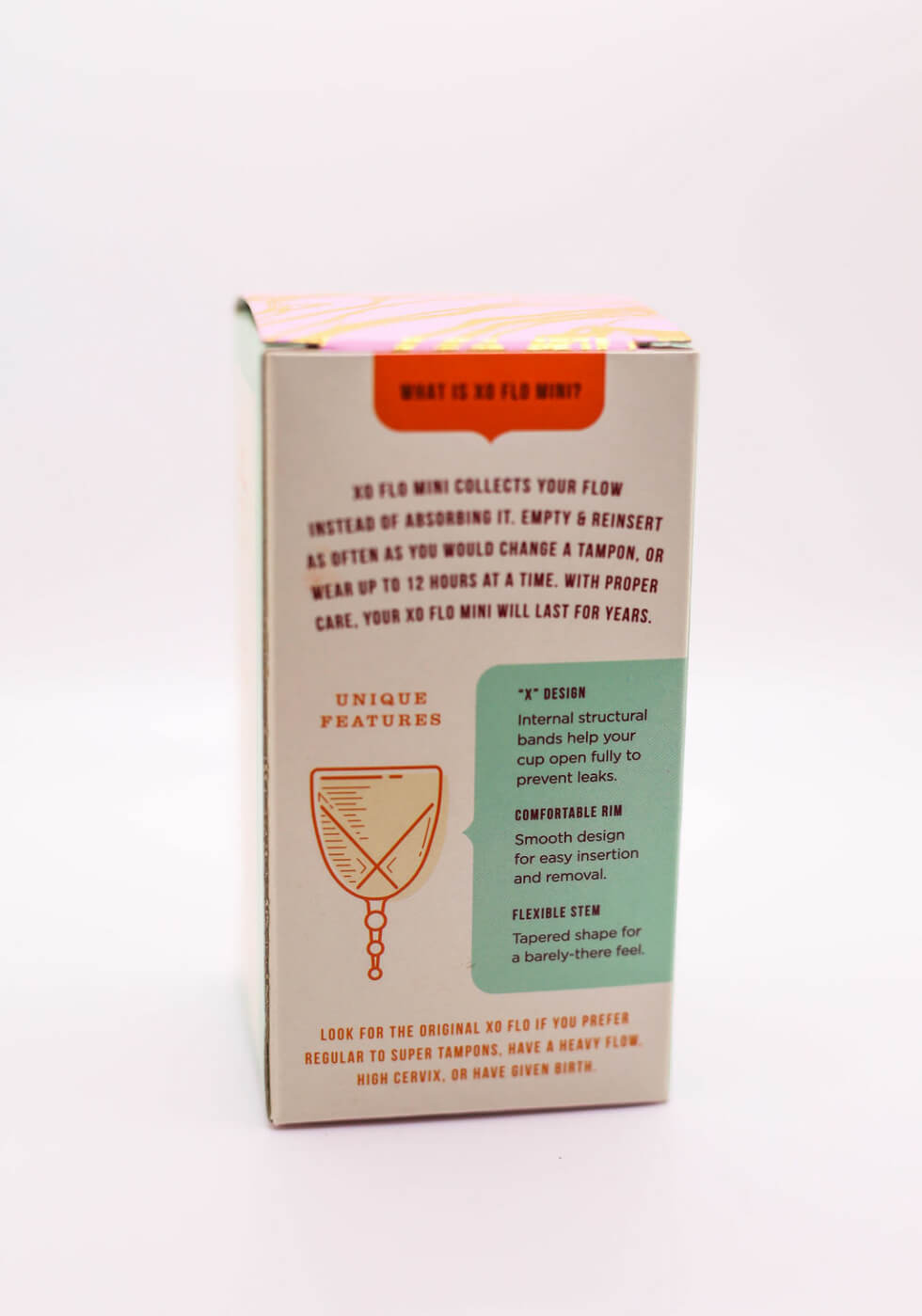 XO Flo Menstrual Cup & XO Flo Mini Cup - Yin-care®