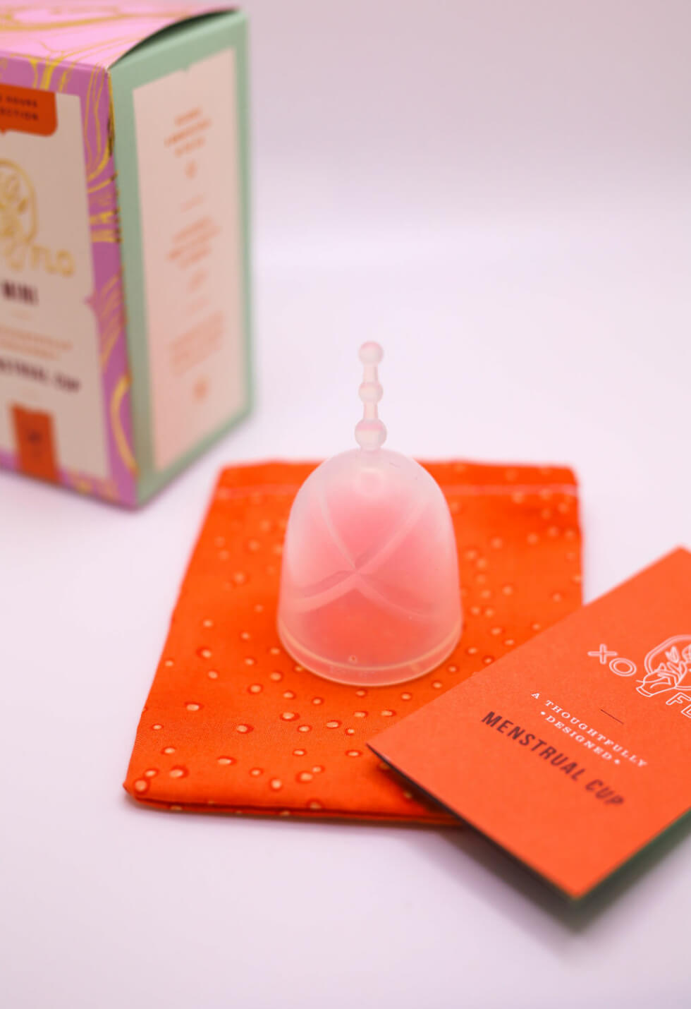 XO Flo Menstrual Cup & XO Flo Mini Cup - Yin-care®